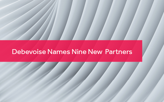 Debevoise Names Nine New Partners | 05 | 2021 | News | Debevoise ...